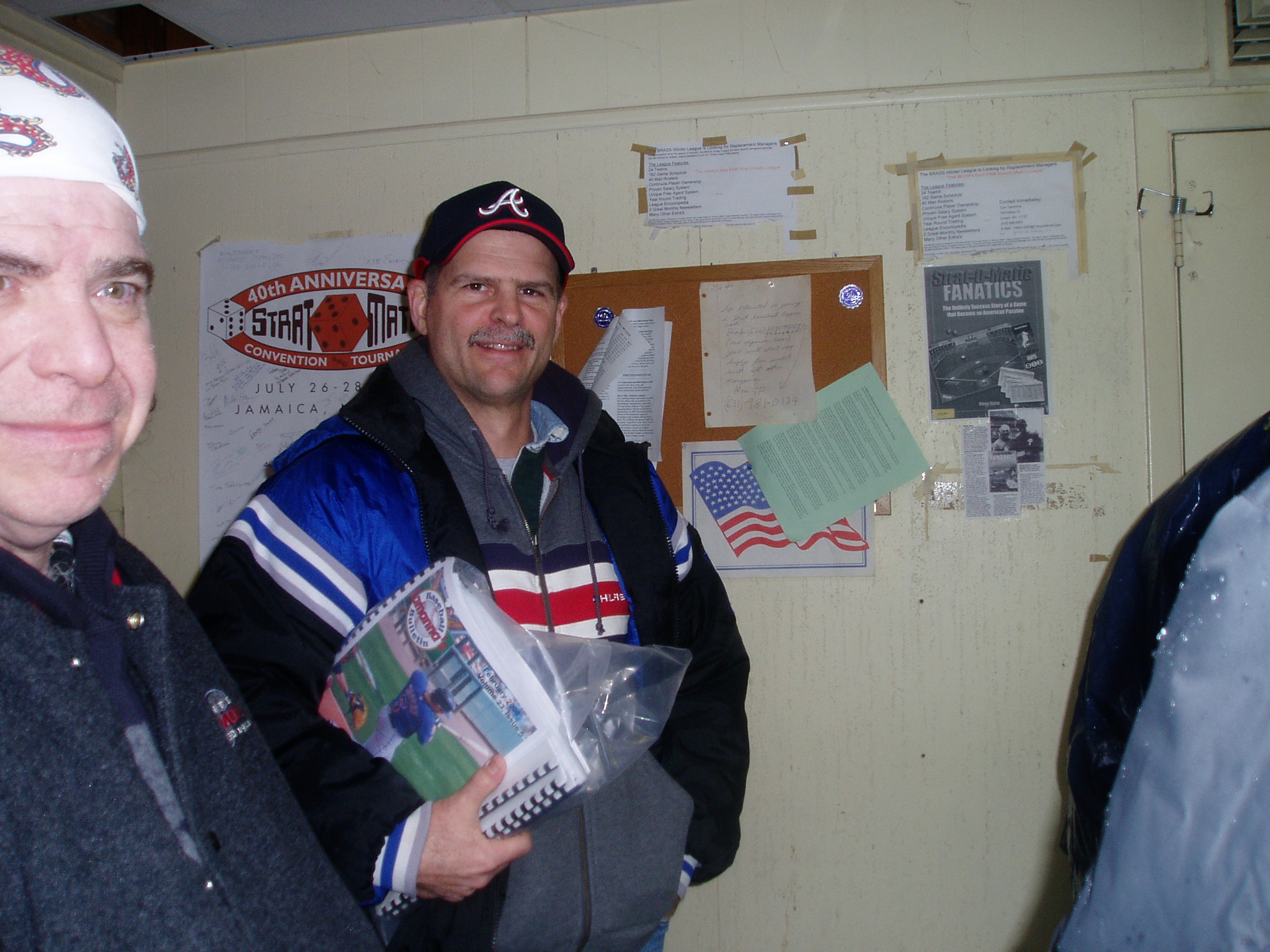 John Lamanna selling his guide